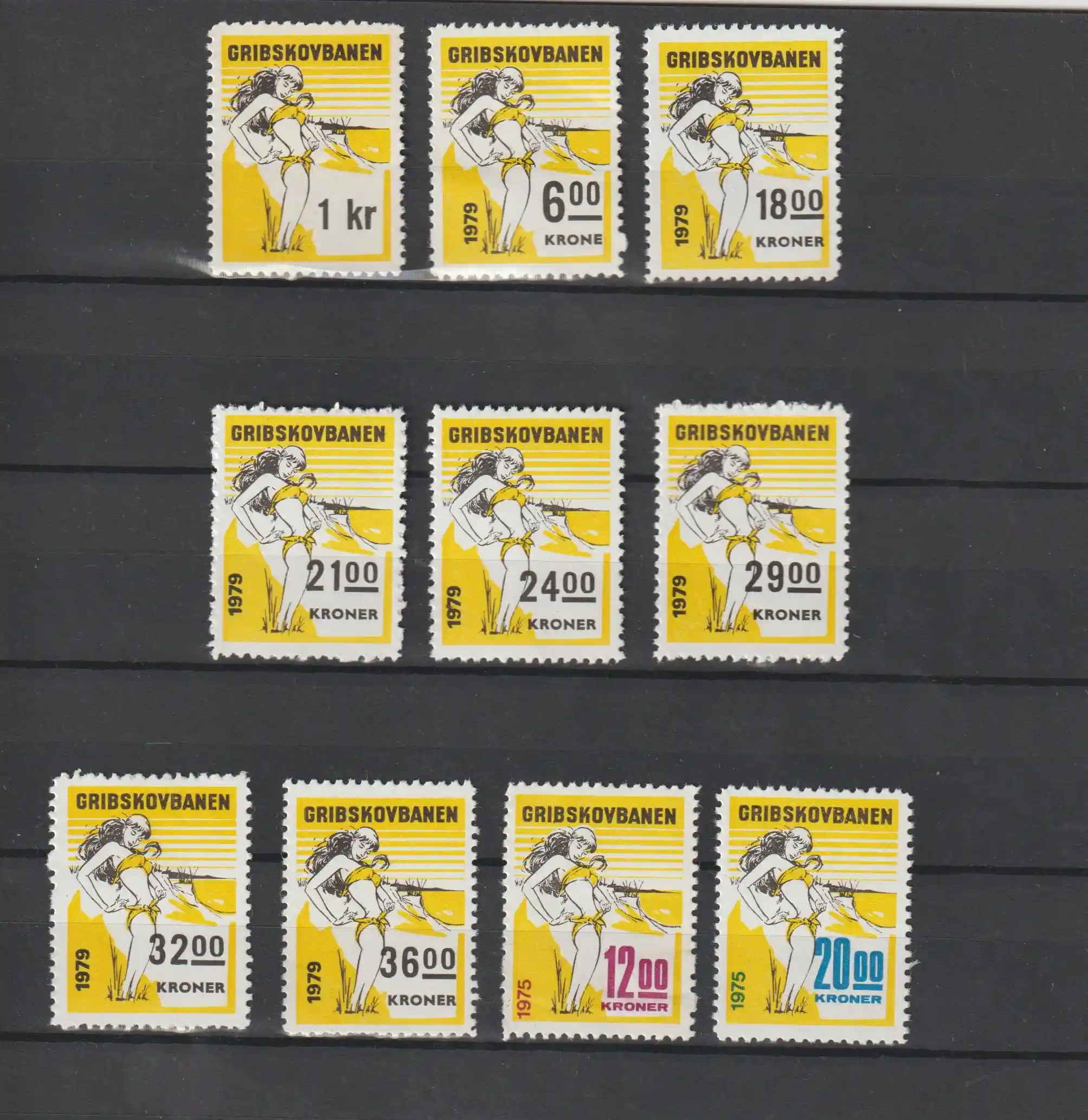 Detail visning af auktionsvare i Dansk Fragt- og Banemærkeklub ...