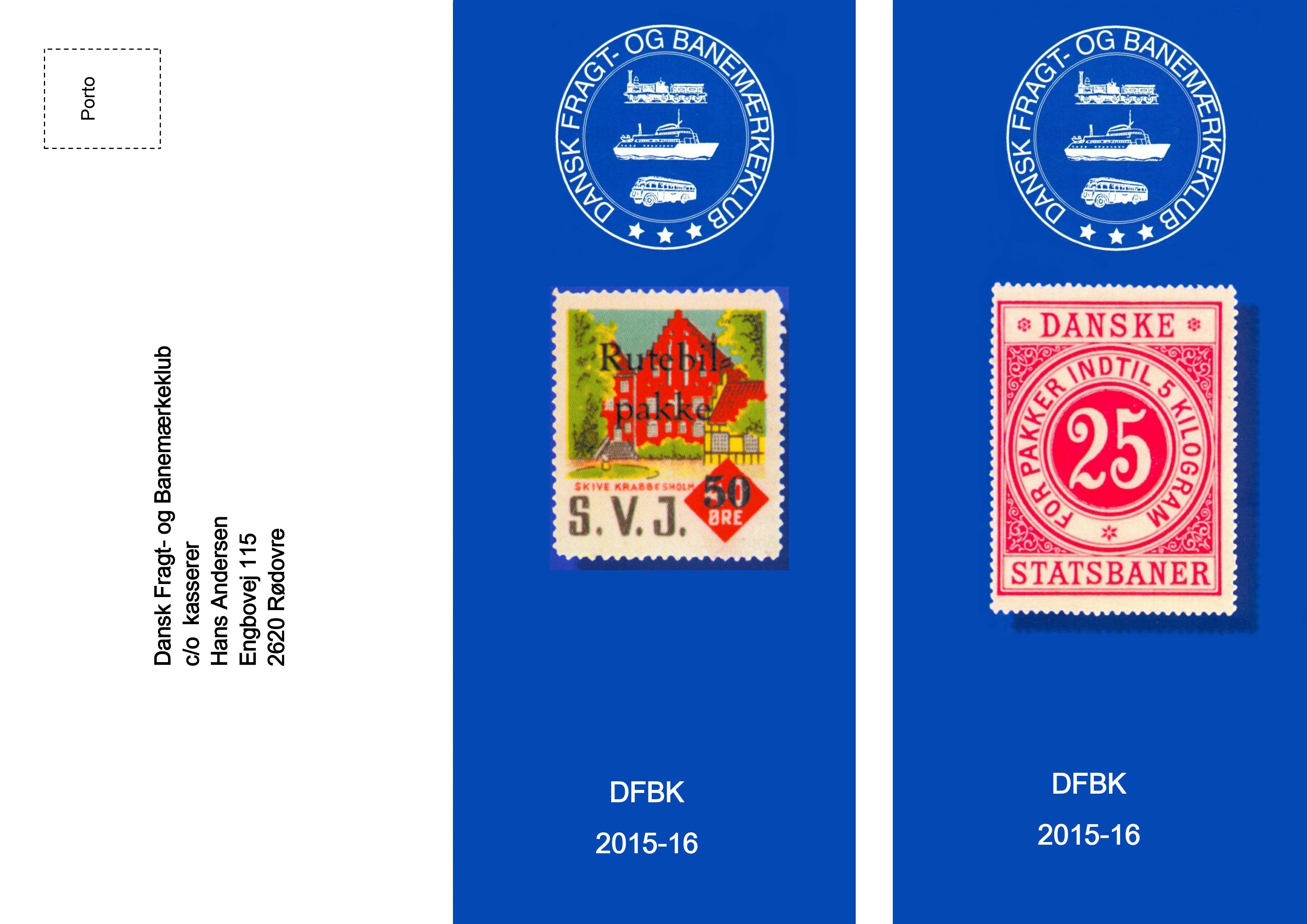 Dansk Fragt- og Banemærkeklubs medlemsfolder Jernbanemærker ...